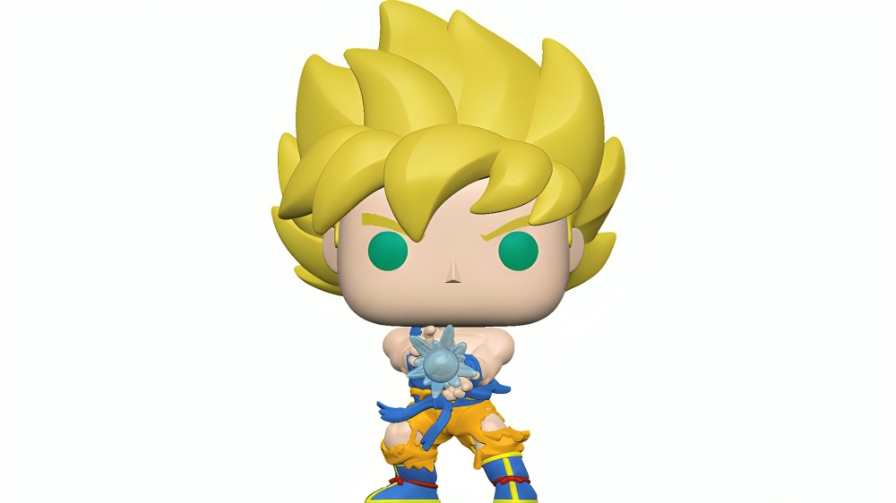 Dragon Ball Z Super Saiyan Goku Wave Pop Vinyl | Harvey Norman