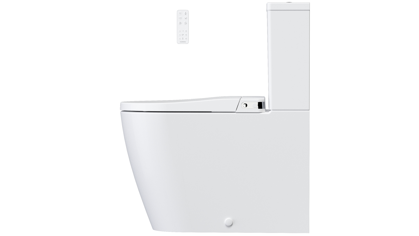 Caroma Urbane II Cleanflush Back-to-Wall Intelligent Toilet Suite with ...