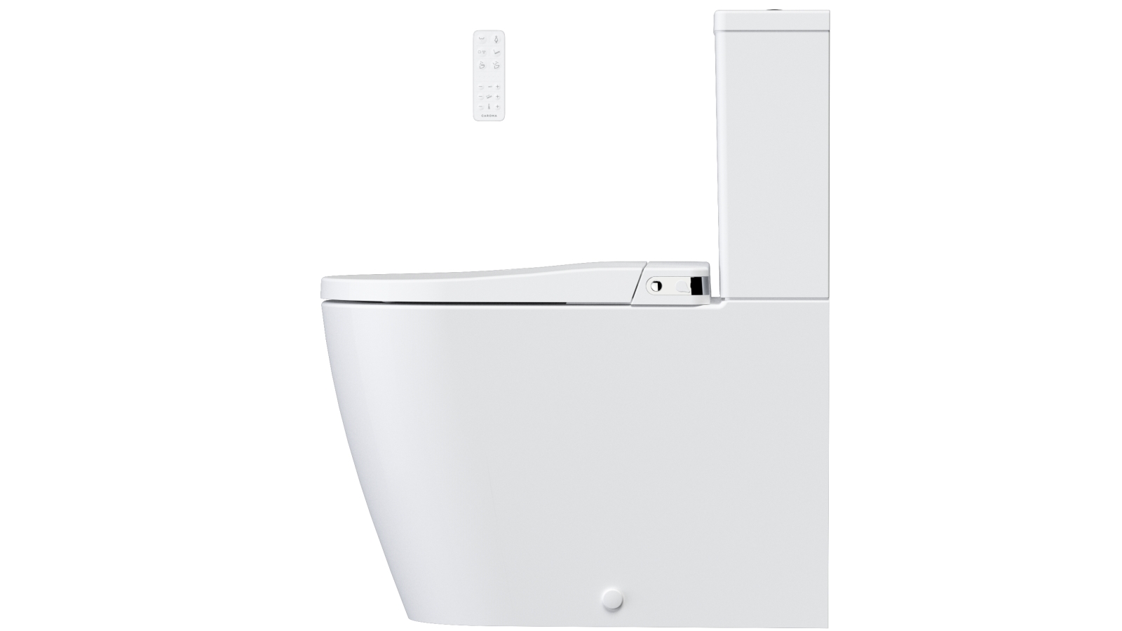 Caroma Urbane II Cleanflush Back-to-Wall Intelligent Toilet Suite with ...