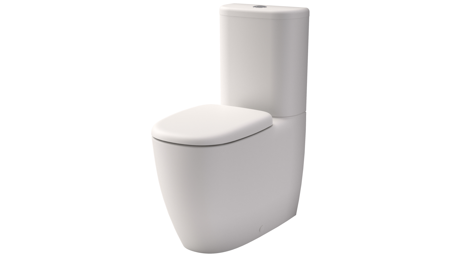 Caroma Contura II Cleanflush Wall Faced Close Coupled Back Entry Toilet ...