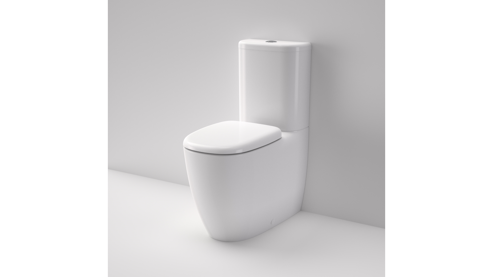 Caroma Contura II Cleanflush Wall Faced Close Coupled Back Entry Toilet ...