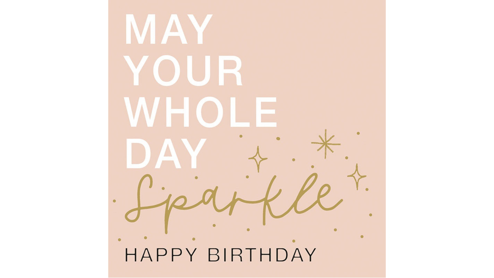 Hammond Gower Piano May Your Whole Day Sparkle Happy Birthday Card ...