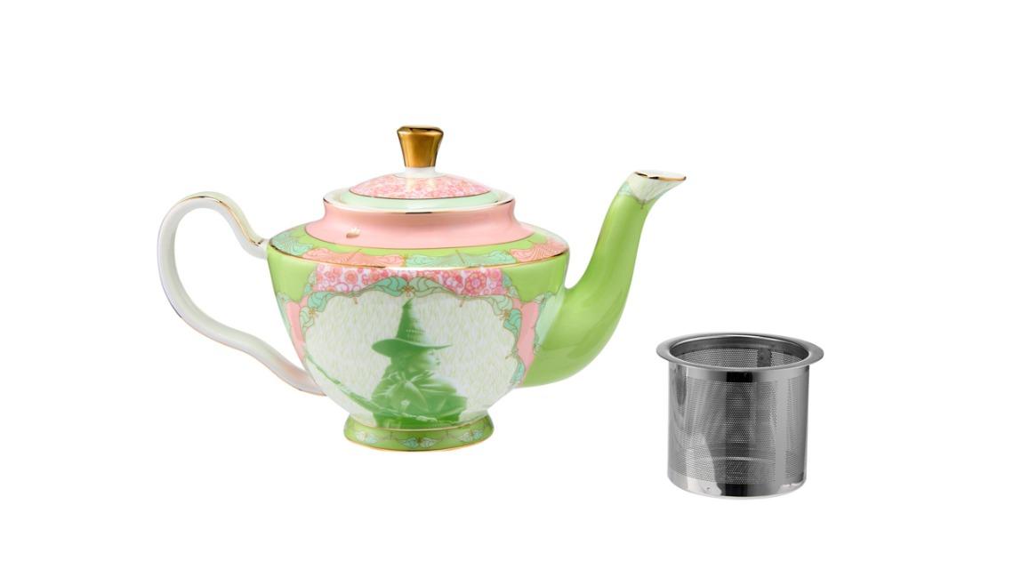 Maxwell and Williams Wicked Pink/Green Goes Good Teapot with Infuser ...