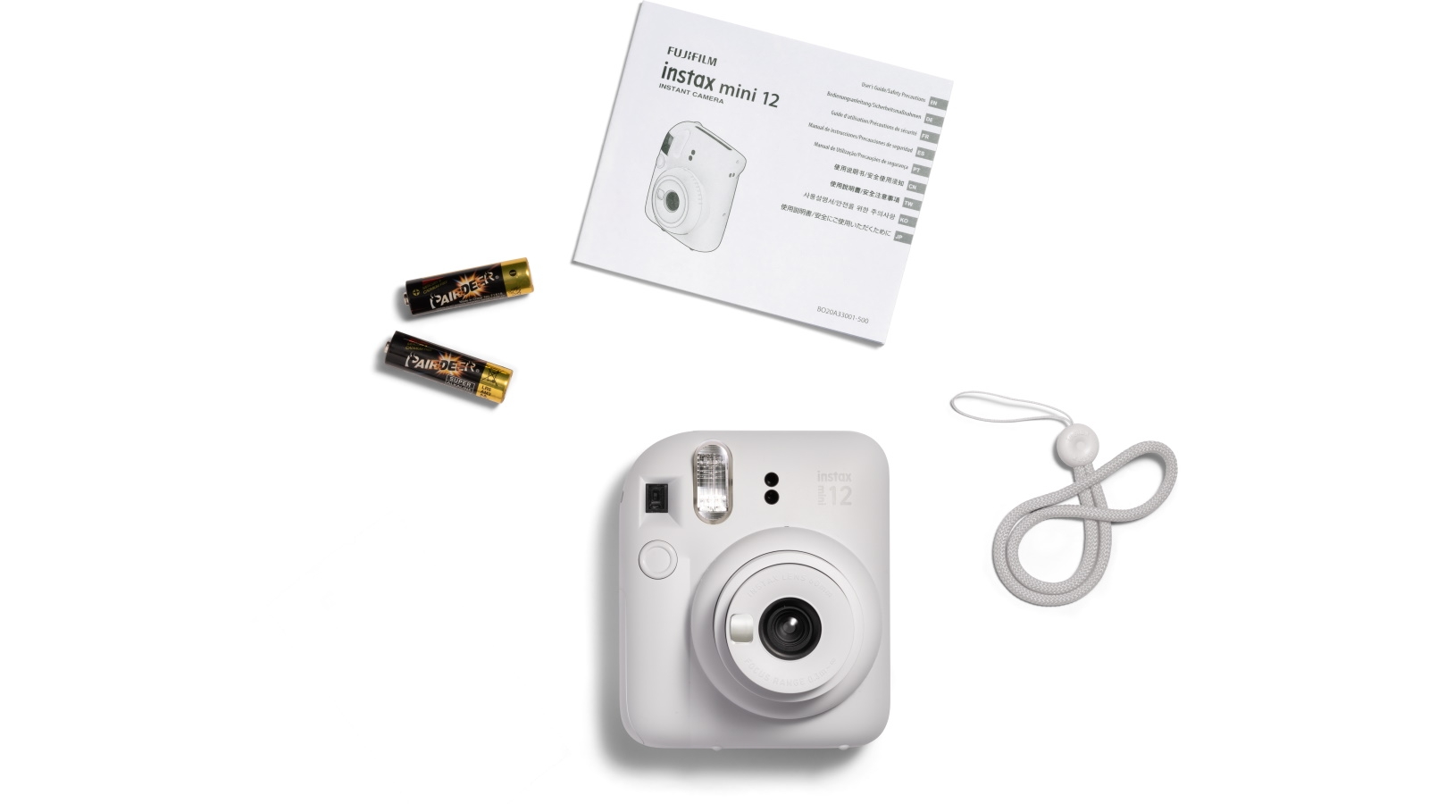 instax mini 12 Instant Camera - Clay White | Harvey Norman