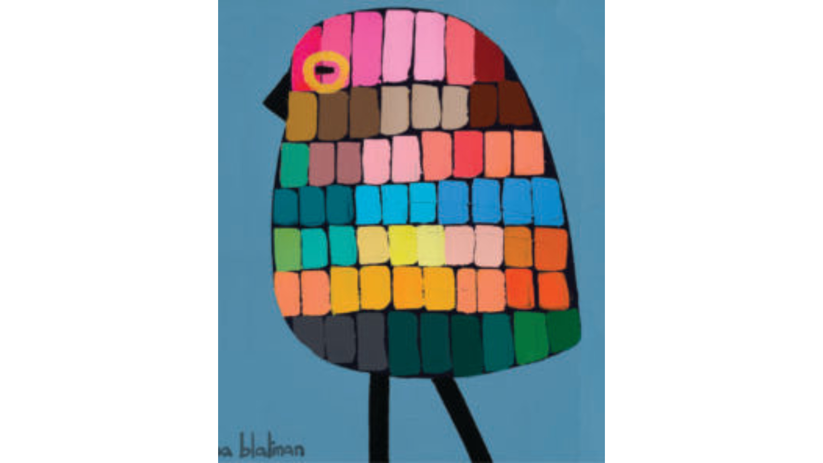 Anna Blatman 20 x 20cm Lilli Rock Hope Non-Slip Trivet Made from ...
