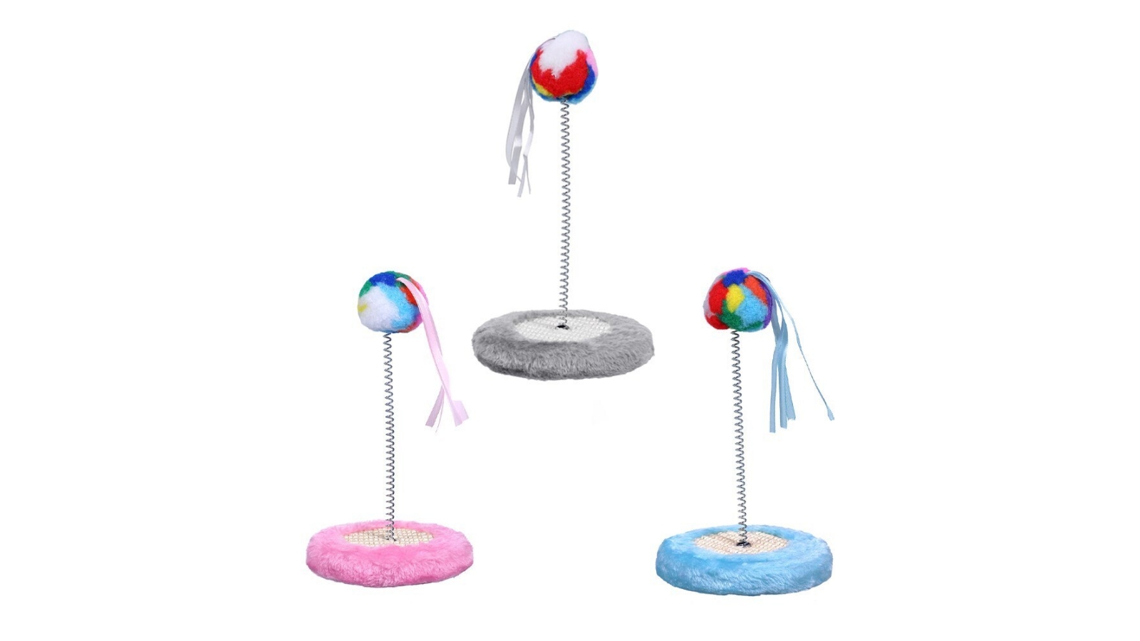 Paws and Claws Assorted Scratch Pad Toy - Pack of 3 | Harvey Norman