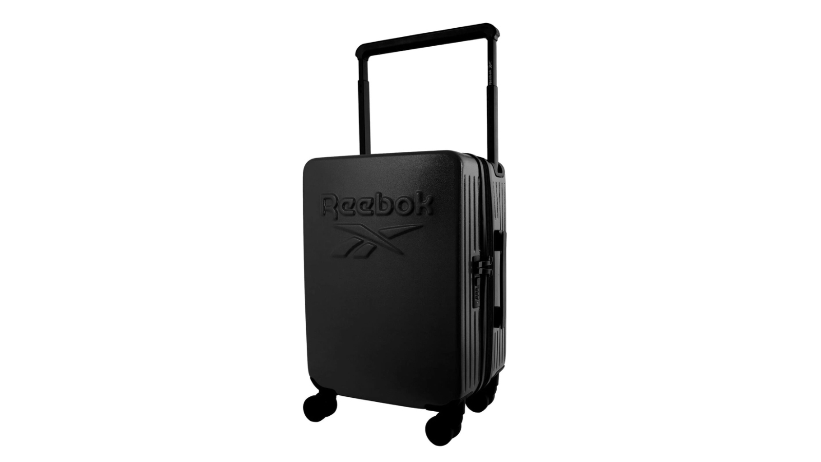 Reebok 54cm Wide Handle Expandable/Durable Hard Shell Cabin Suitcase ...