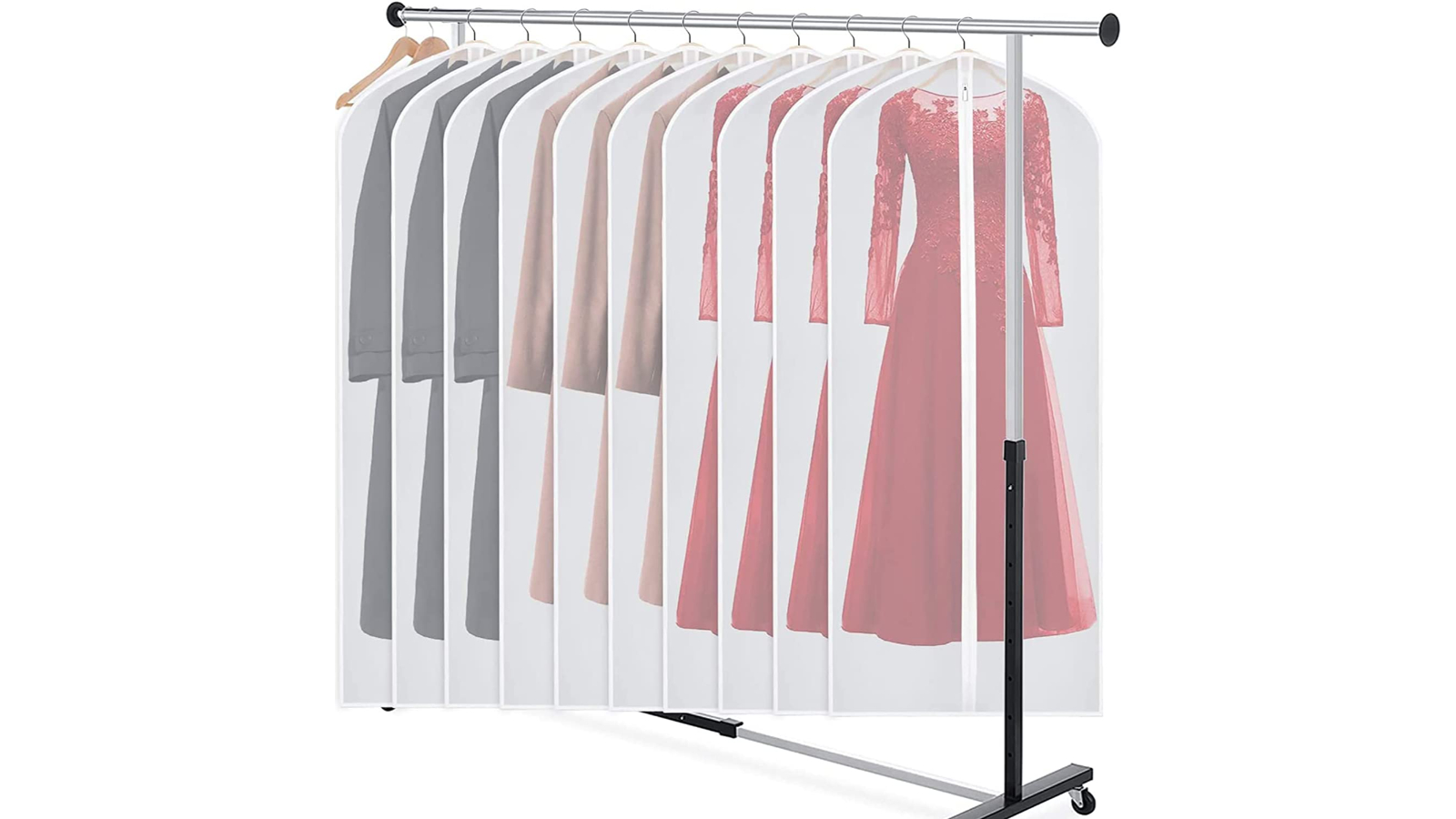 Vikus 60 x 140cm Long Garment Bag - Pack of 10 | Harvey Norman