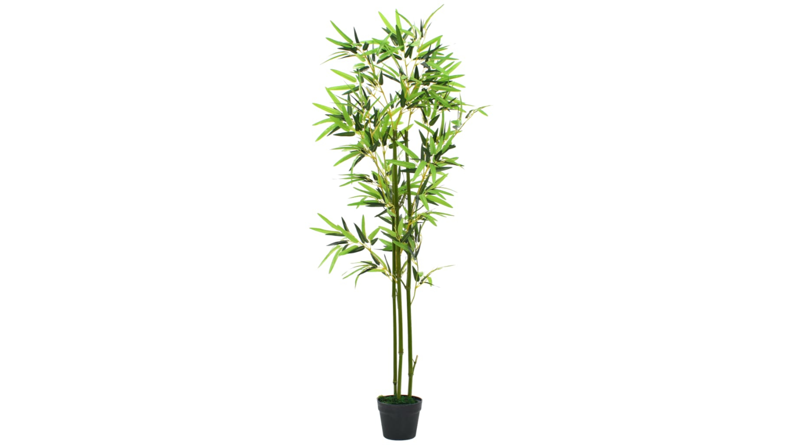 vidaXL Green Artificial Bamboo Plant with Pot - 150cm | Harvey Norman