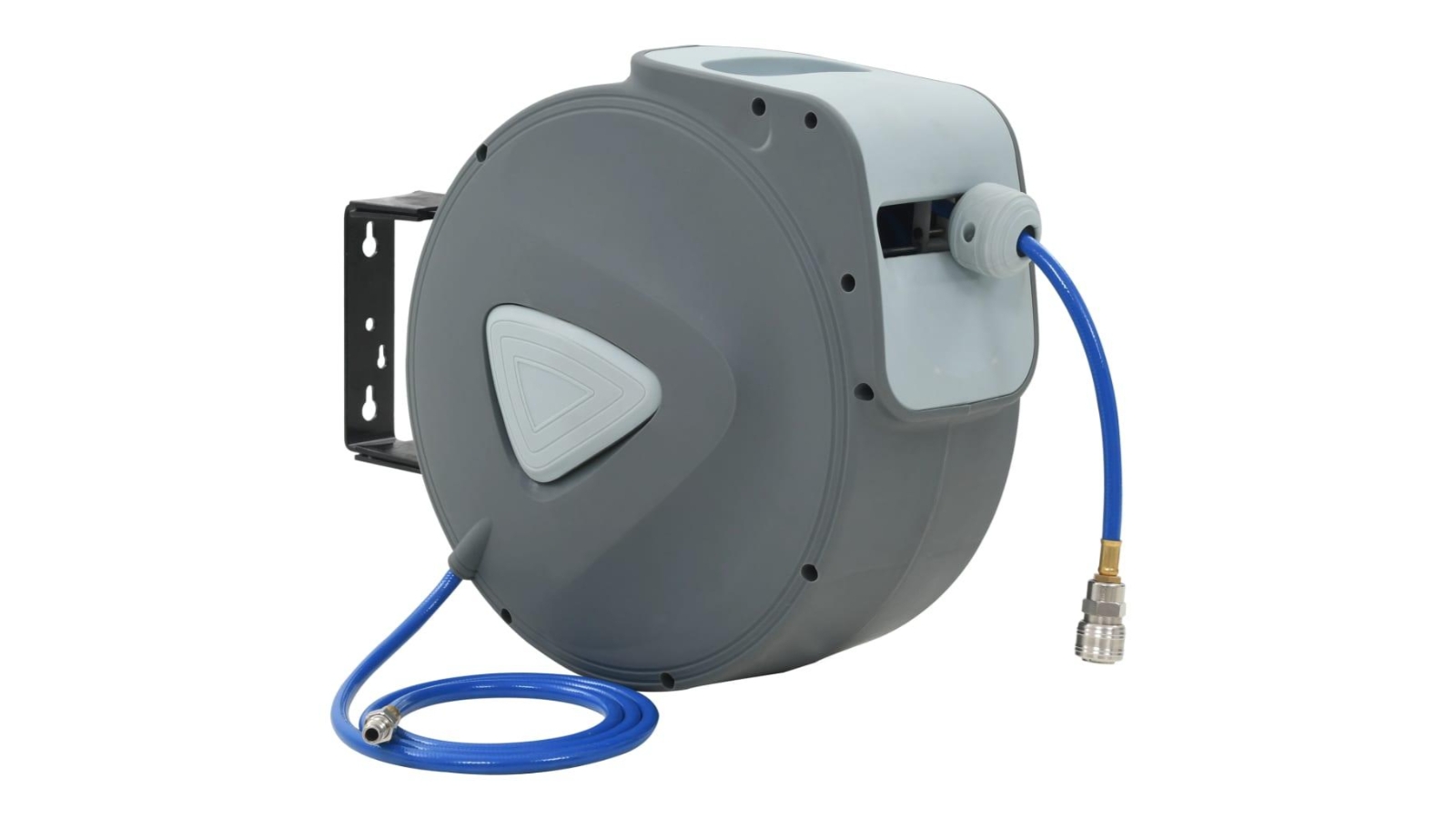 vidaXL 1/4-inch Automatic Air Hose Reel - 30 Metre | Harvey Norman