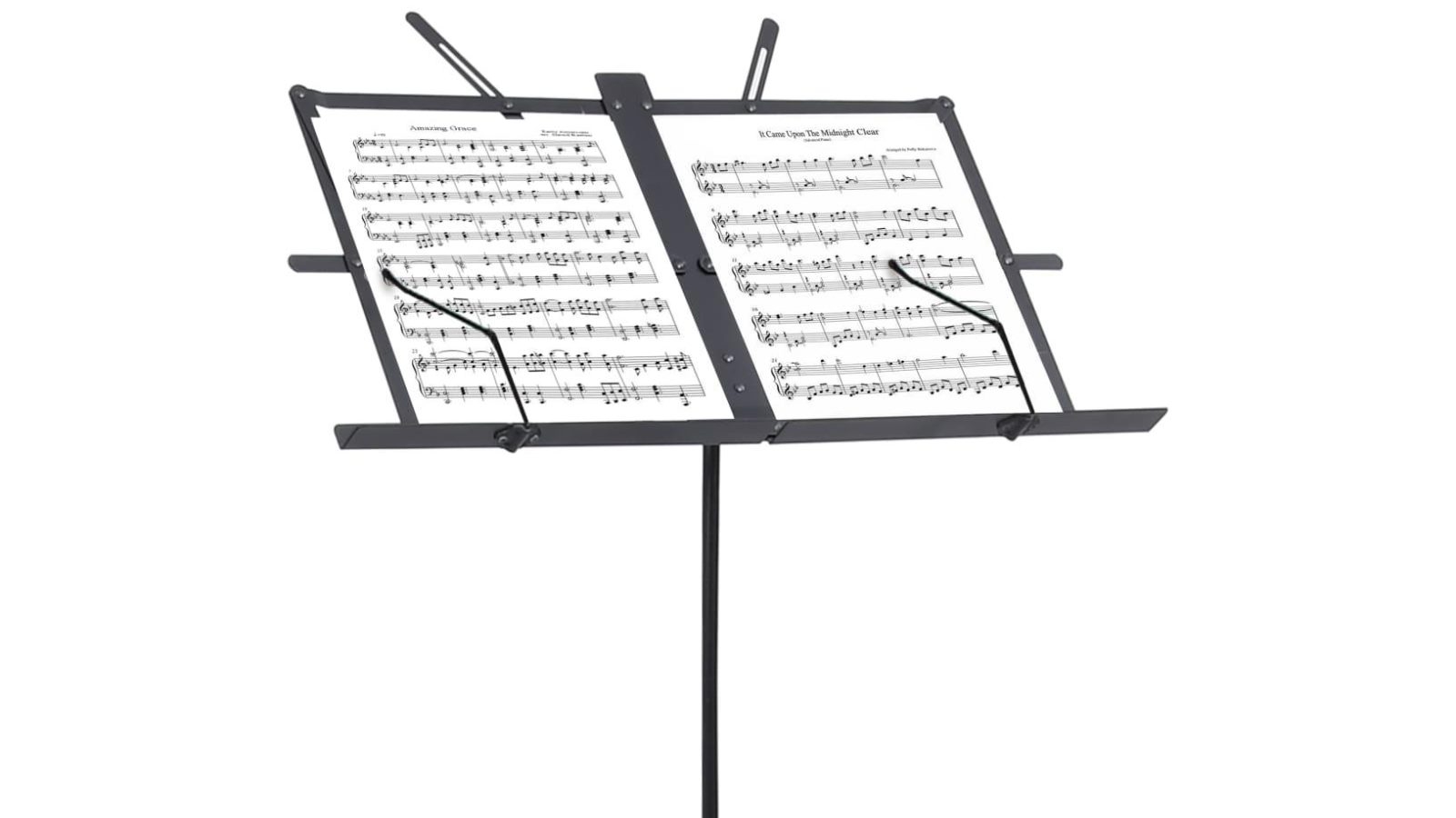 vidaXL Black Steel Music Book Stand | Harvey Norman
