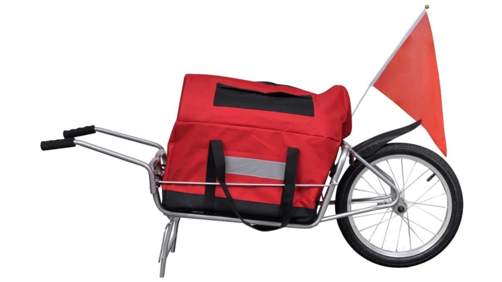 Bicycle Cargo Trailer One-wheel with Storage Bag | Harvey Norman