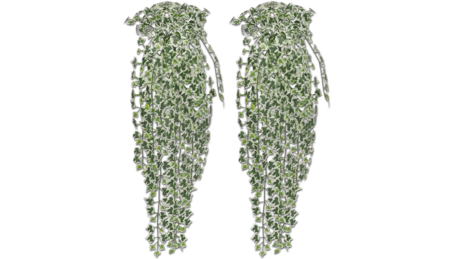 vidaXL 2 Piece Variegated Artificial Ivy Bush - 90cm | Harvey Norman