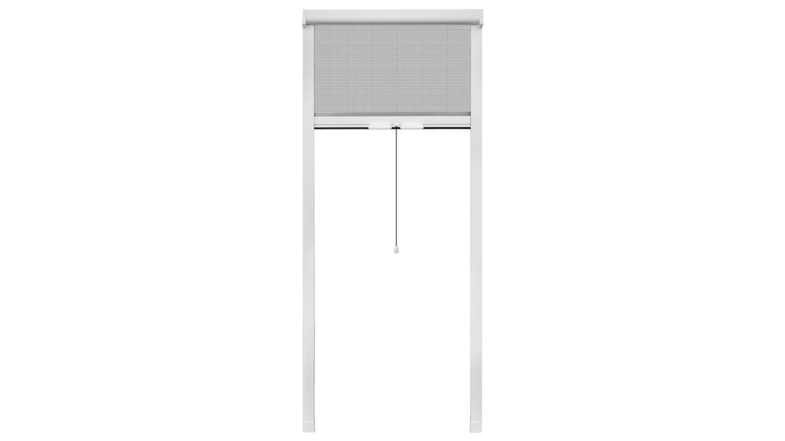vidaXL White Roll Down Insect Screen for Windows - 60 x 150cm | Harvey ...