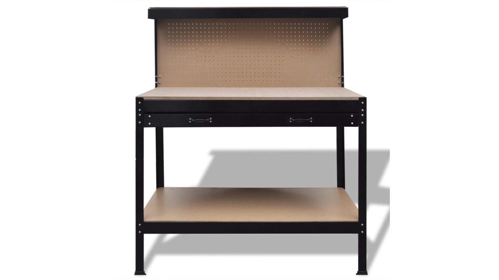 vidaXL Workbench with Pegboard and Drawer | Harvey Norman