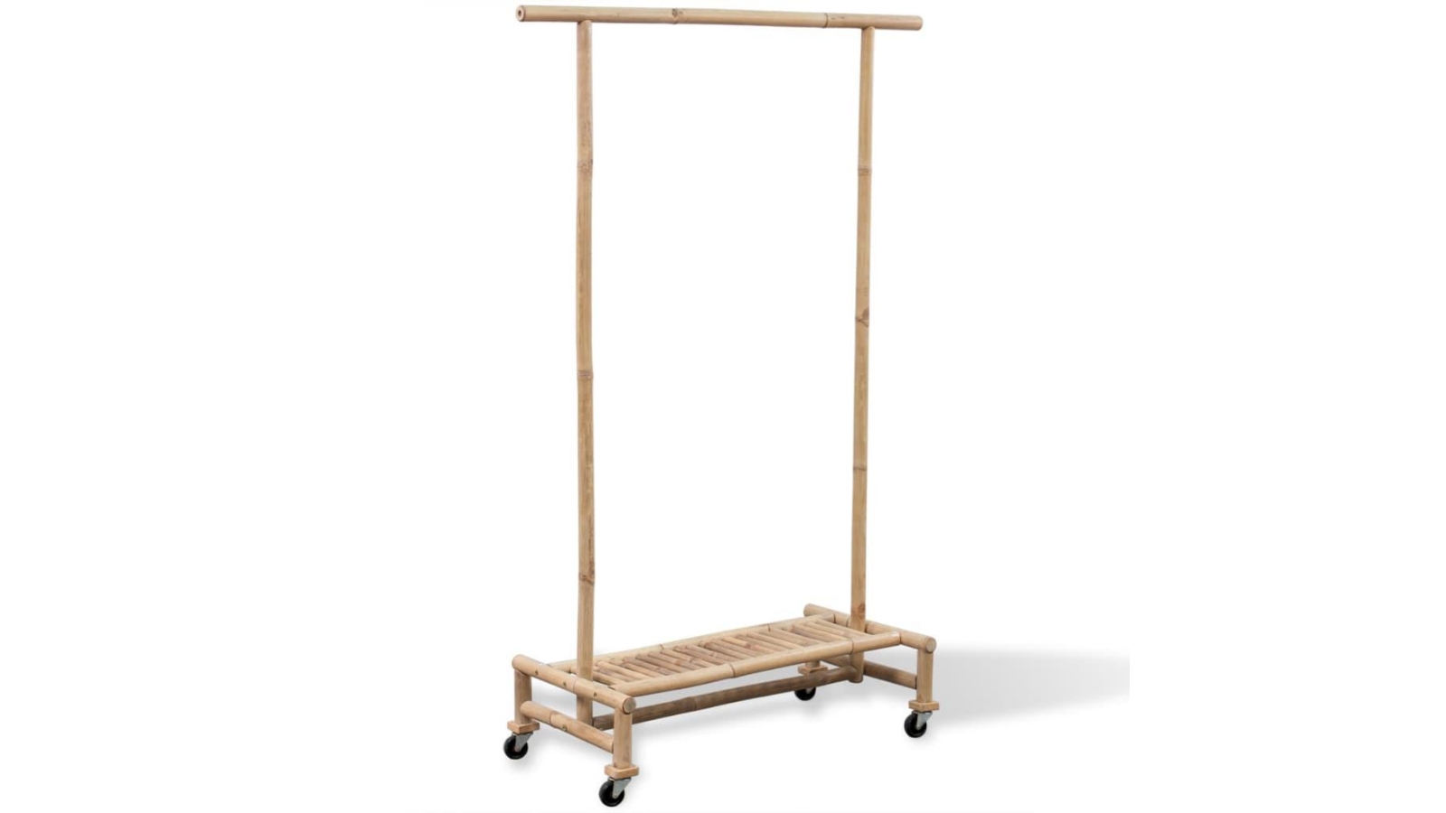 vidaXL Bamboo Clothes Rack | Harvey Norman