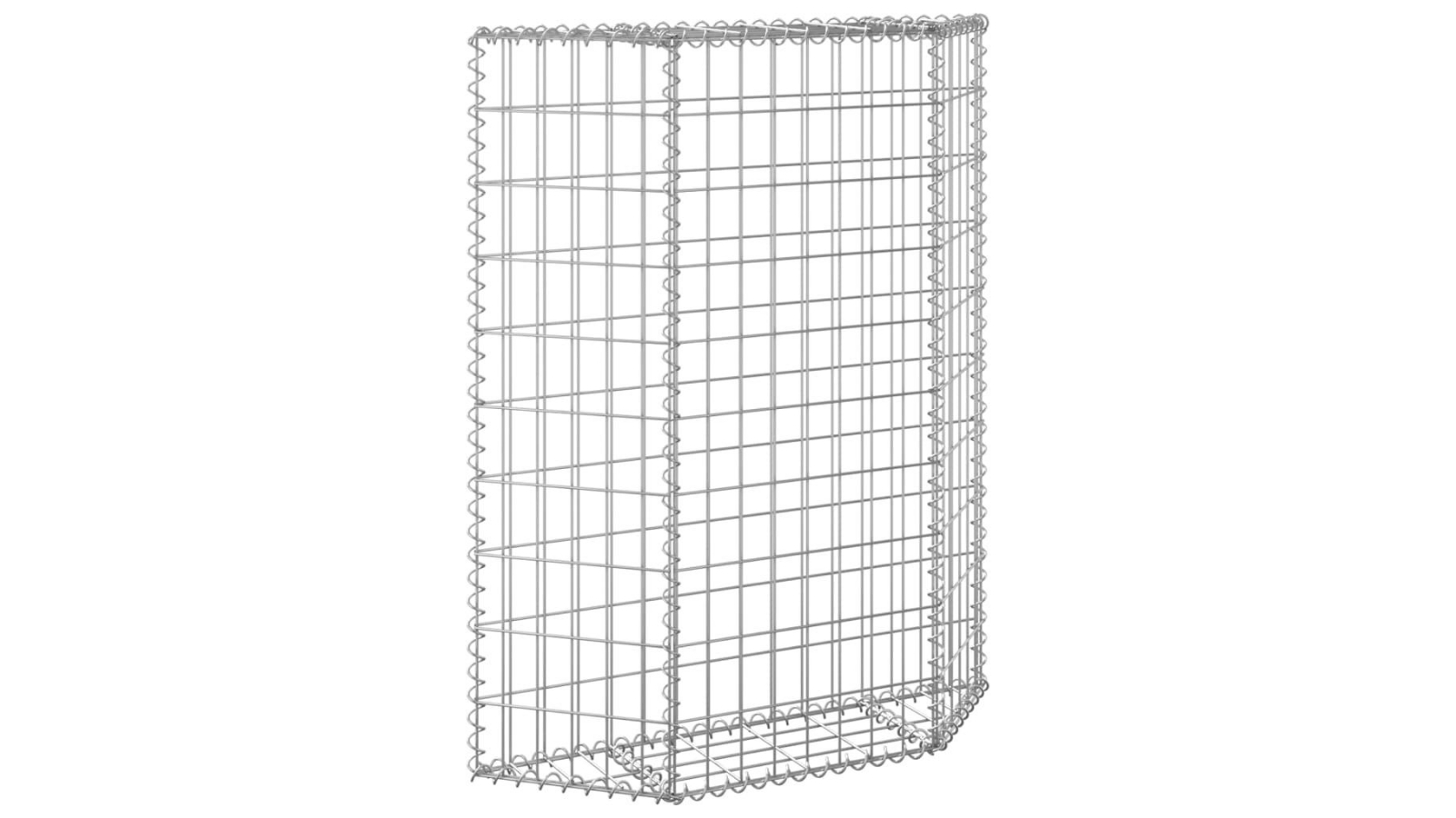 vidaXL Trapezium Raised Bed Galvanised Steel - 100 x 20 x 100cm ...