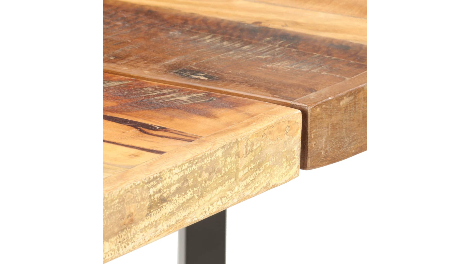 vidaXL Solid Reclaimed Wood Bar Table - 180 x 70 x 107cm | Harvey Norman