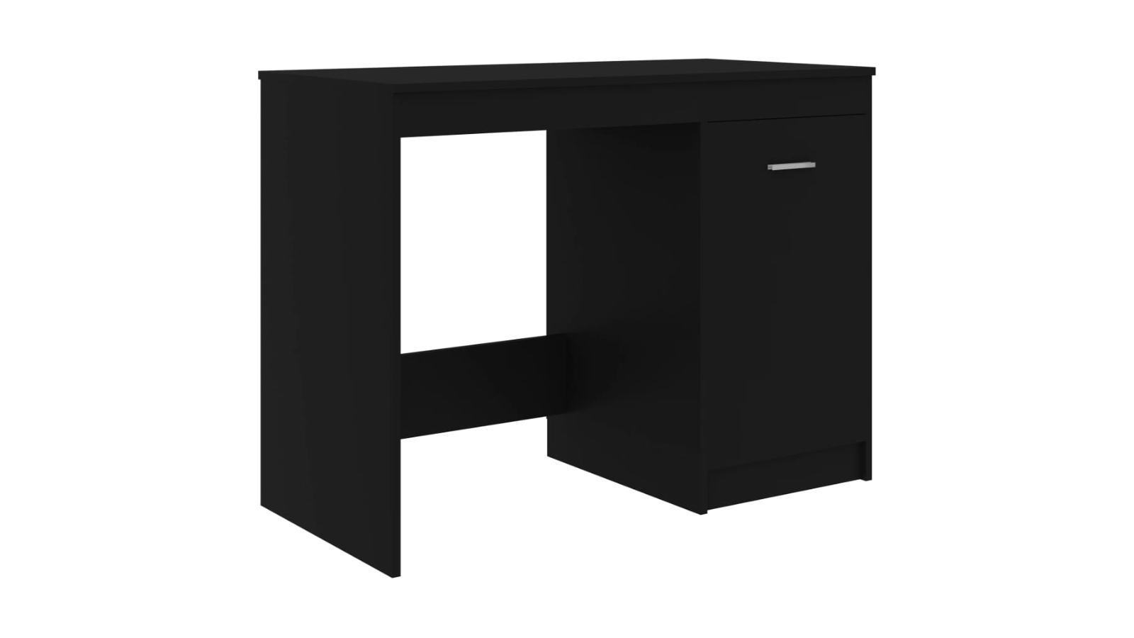 vidaXL Black Engineered Wood 140 x 50 x 76cm Desk | Harvey Norman