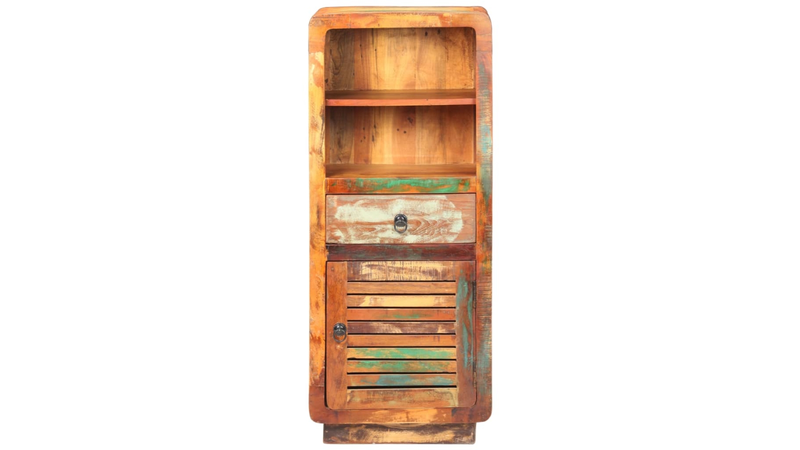 vidaXL Solid Reclaimed Wood Highboard - Medium | Harvey Norman