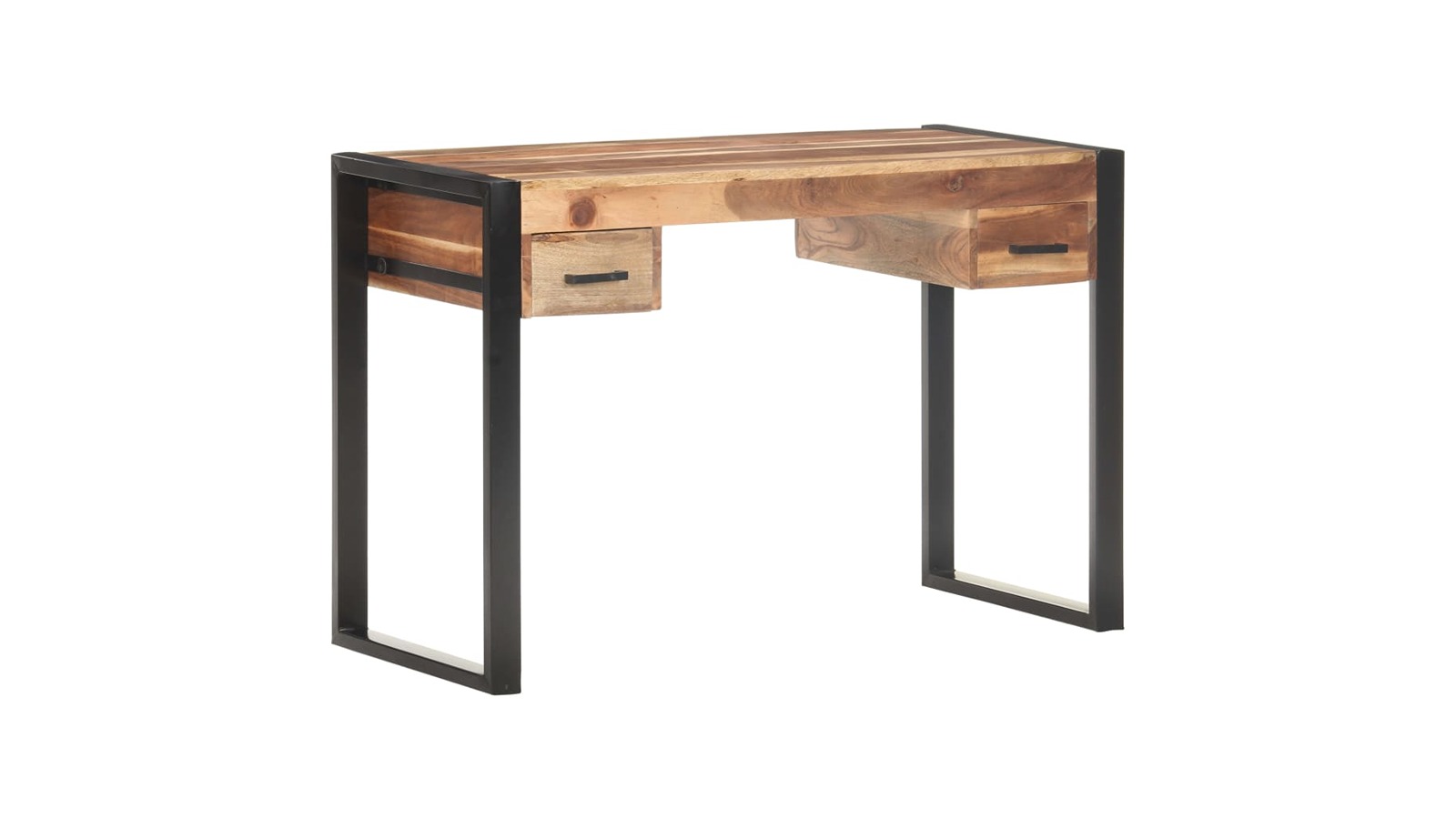 vidaXL Solid Wood 110 x 50 x 76cm Desk | Harvey Norman