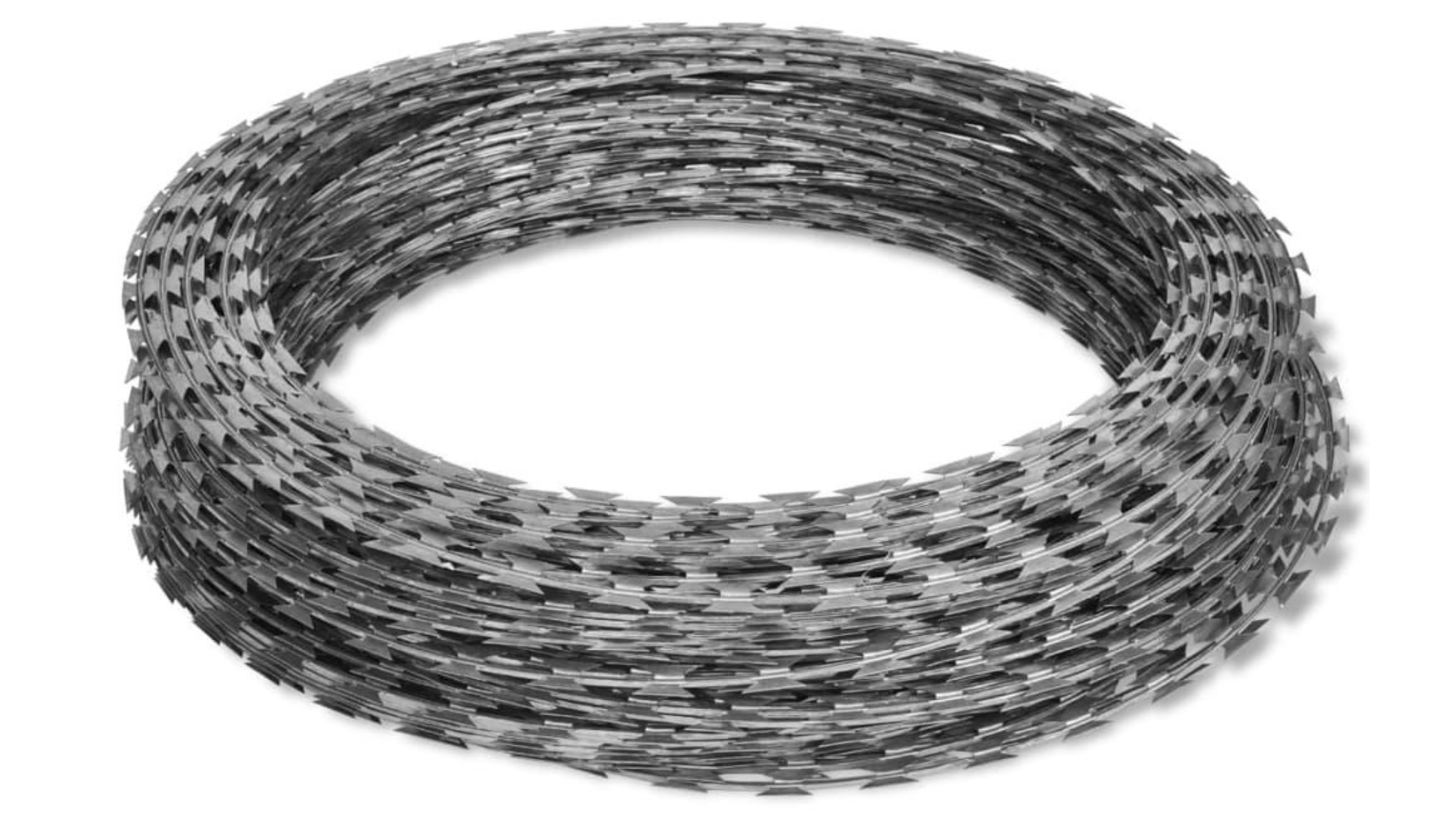 vidaXL Razor Wires Helical Wire Rolls 2 pcs Galvanised Steel 60 m ...