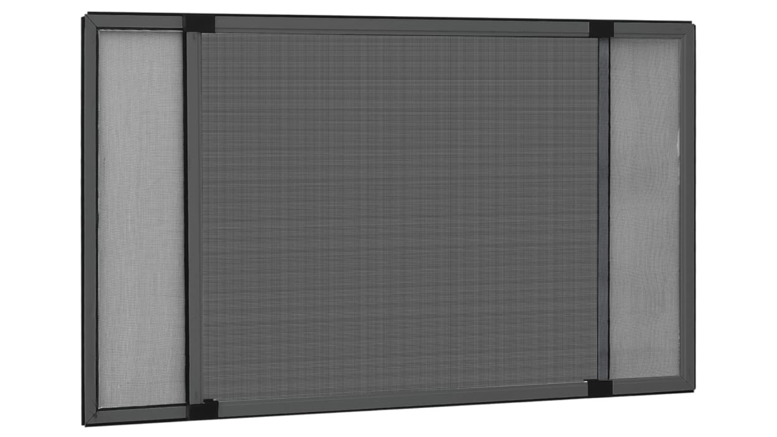 vidaXL Anthracite Extendable Insect Screen for Windows - 75-143 x 50cm ...