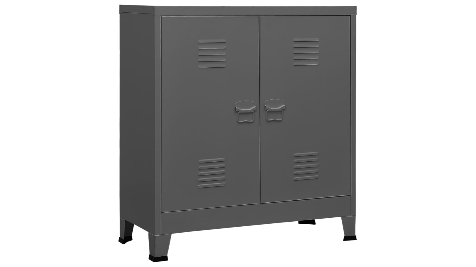 vidaXL Industrial Filing Cabinet 90 x 40 x 100cm Steel - Anthracite ...