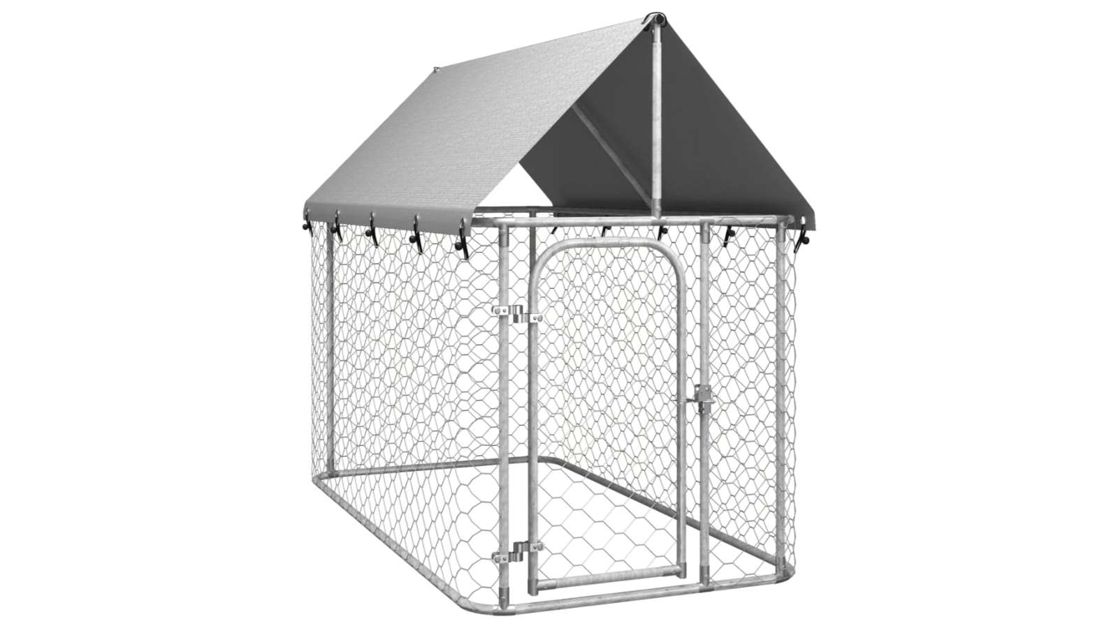HOD Outdoor Dog Kennel with Roof - 200 x 100 x 150cm | Harvey Norman