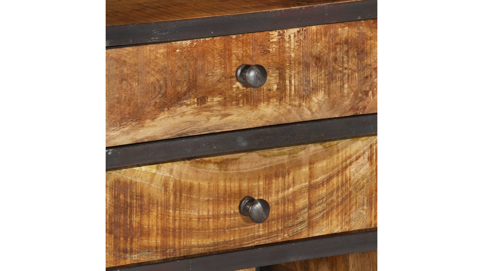 VidaXL Mango Solid Wood Highboard - 40 x 30 x 126cm | Harvey Norman