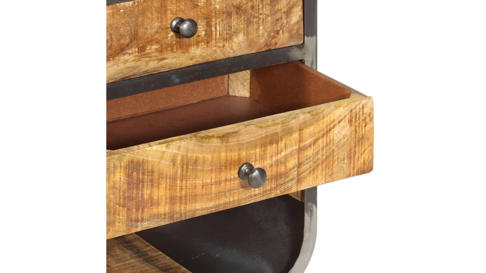 VidaXL Mango Solid Wood Highboard - 40 x 30 x 126cm | Harvey Norman