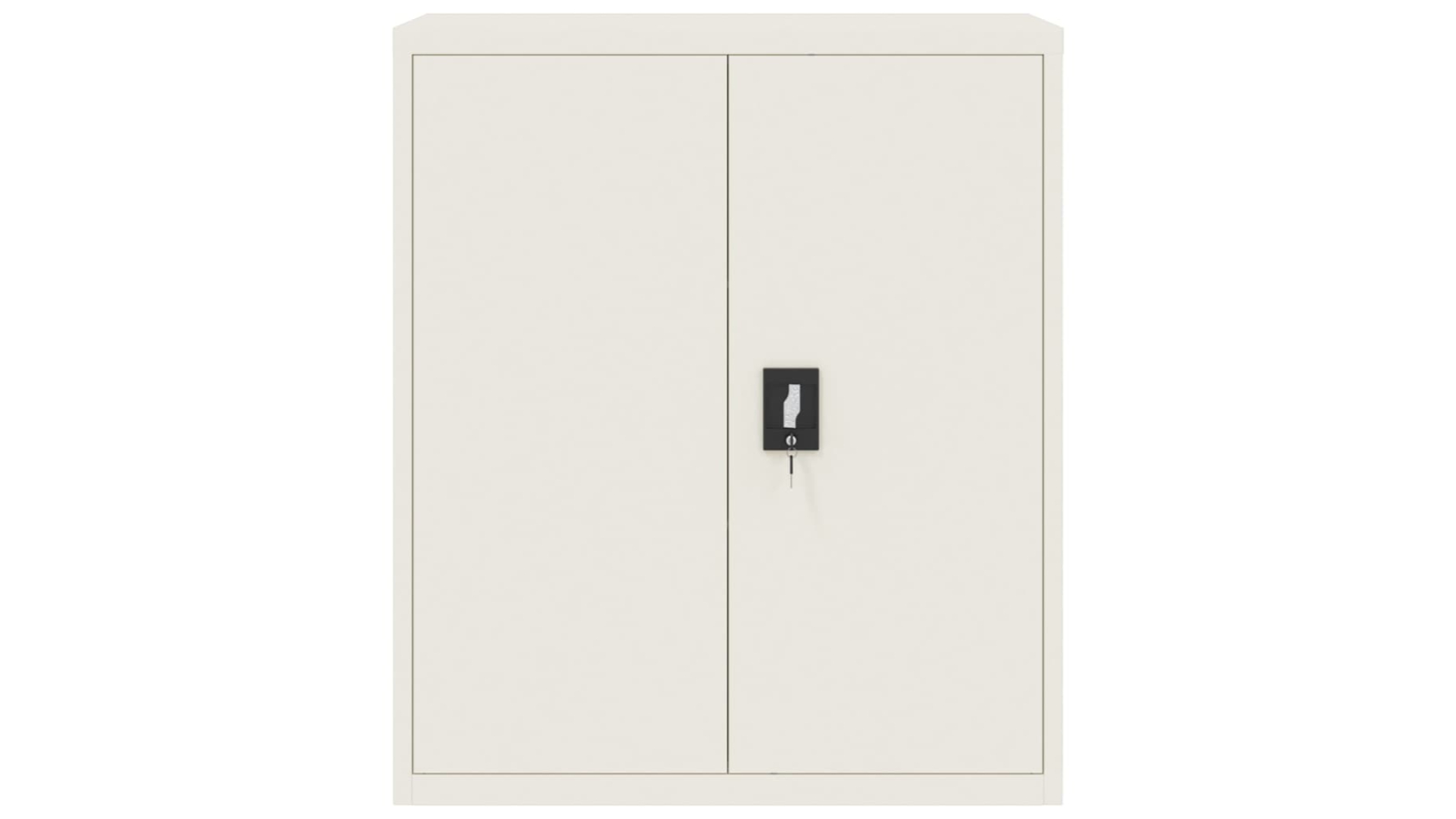 vidaXL White Steel File Cabinet - 90 x 40 x 105cm | Harvey Norman