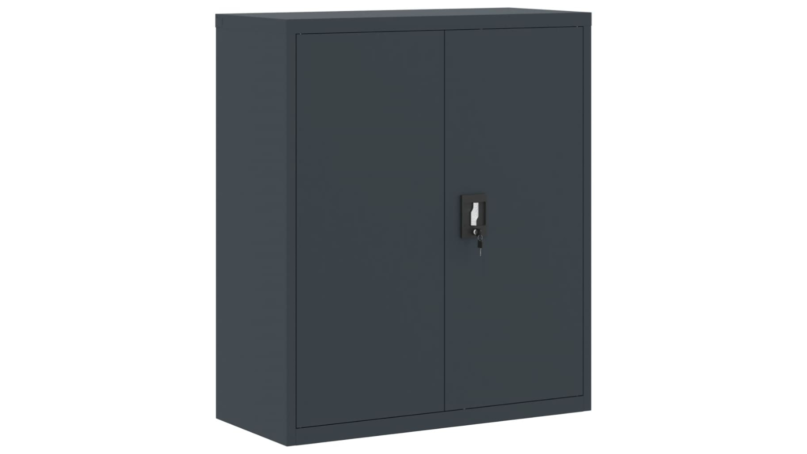 vidaXL 90 x 40 x 105cm Steel File Cabinet - Anthracite | Harvey Norman