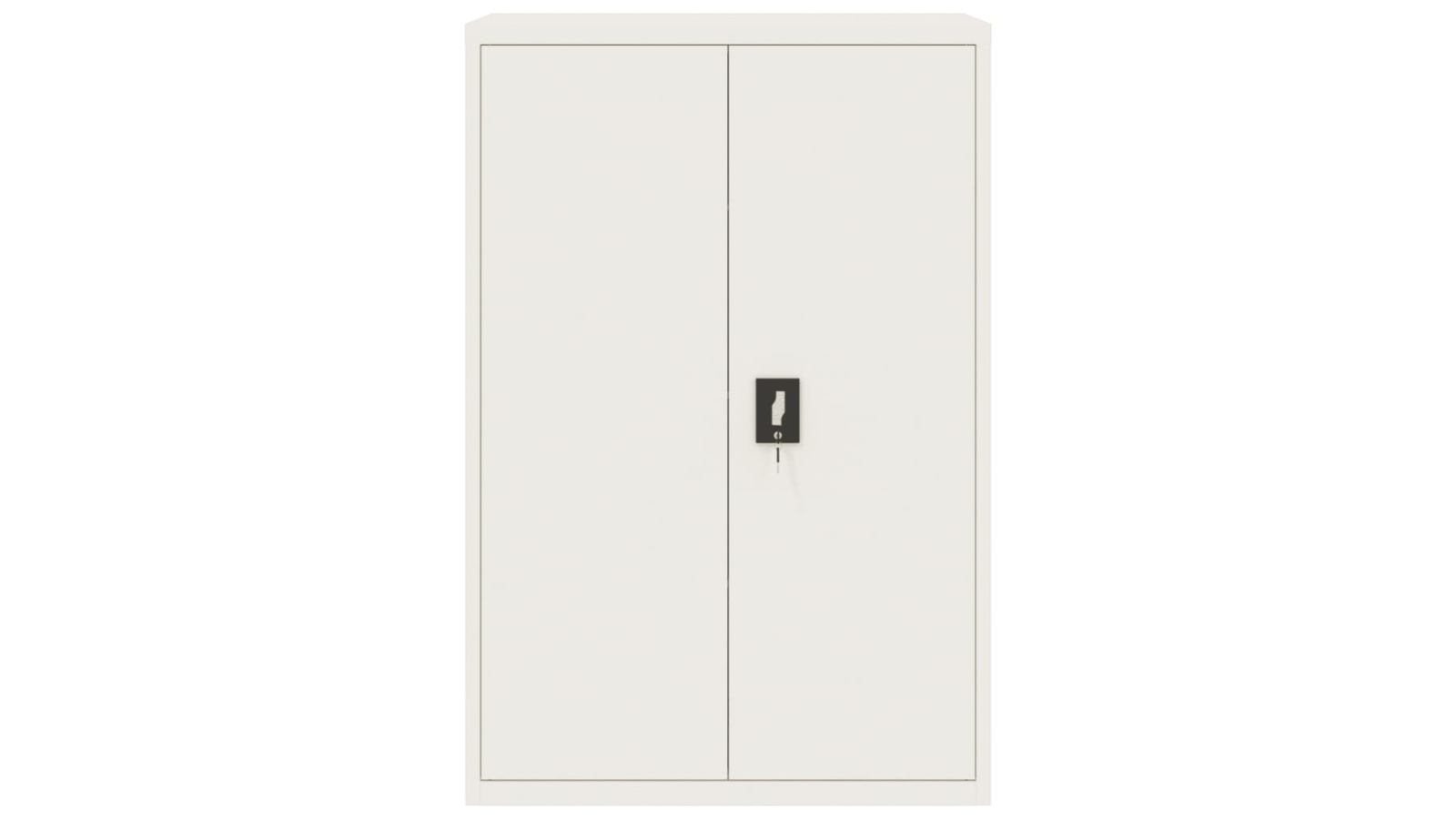 vidaXL White Steel File Cabinet - 90 x 40 x 140cm | Harvey Norman