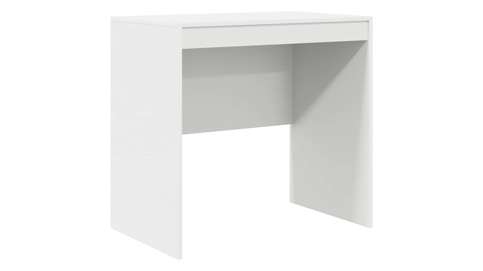 vidaXL White Engineered Wood Desk - 80 x 50 x 76cm | Harvey Norman