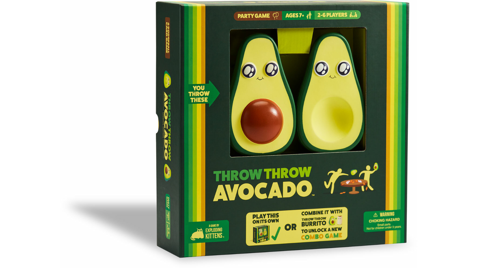 Throw Throw Avocado by Exploding Kittens Card Game | Harvey Norman