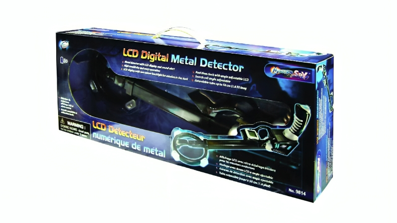 Discovery Master Spy LCD Digital Toy Metal Detector | Harvey Norman