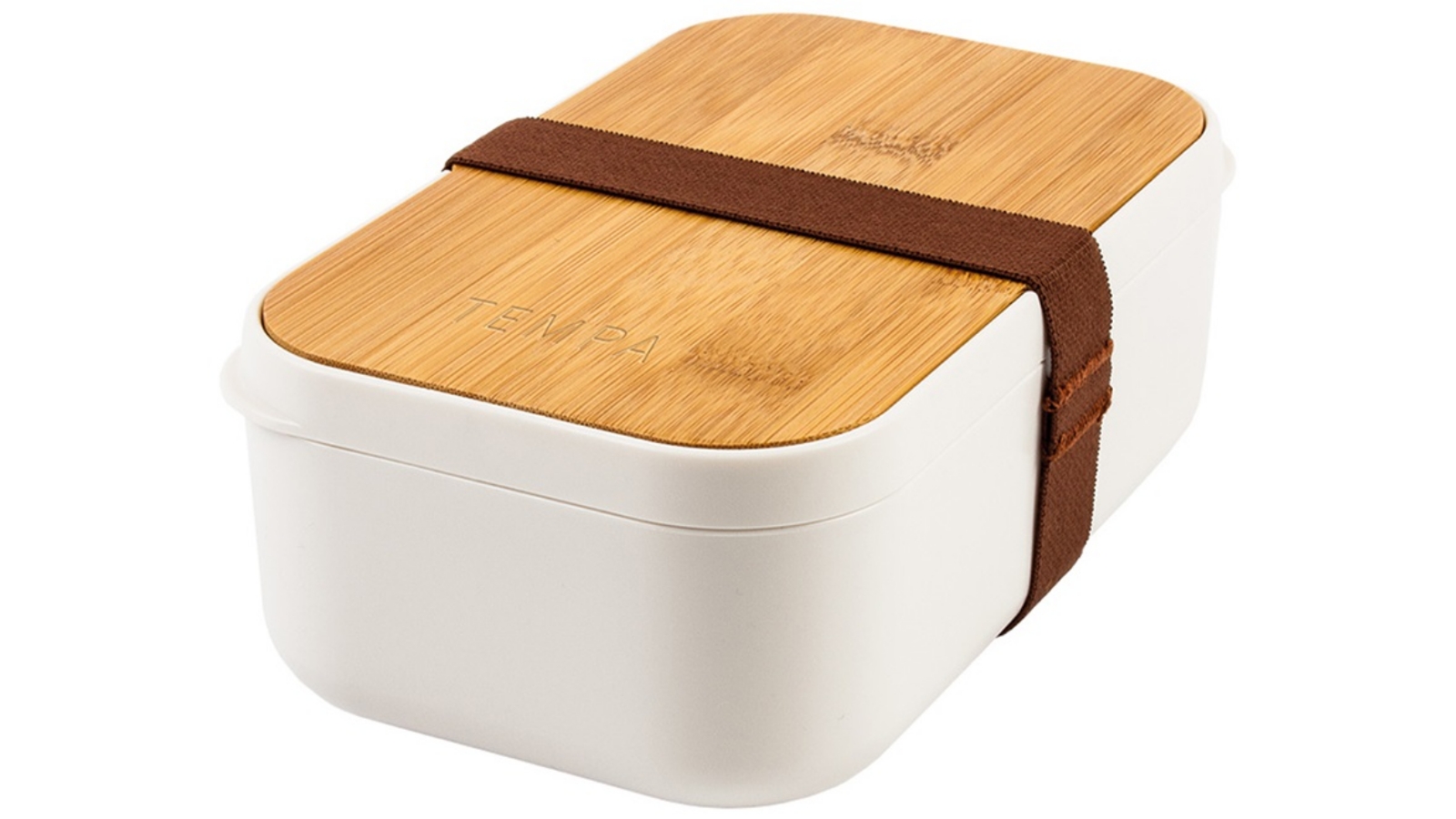 Tempa Bento Lunch Box with Cutlery - White | Harvey Norman