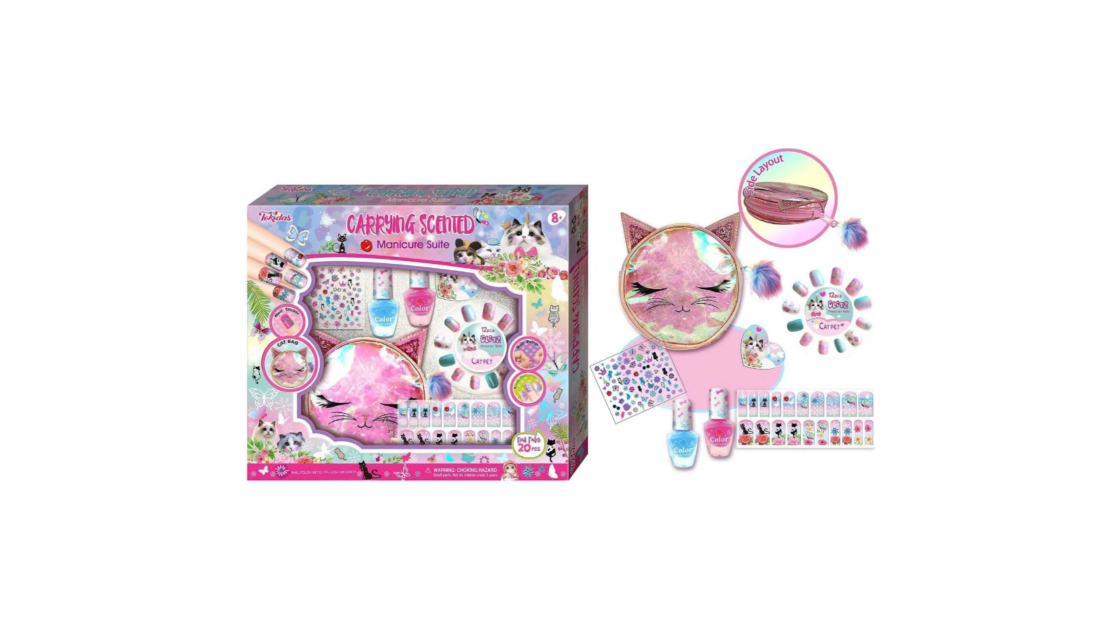 Tokidas Carrying Scented Manicure Set | Harvey Norman
