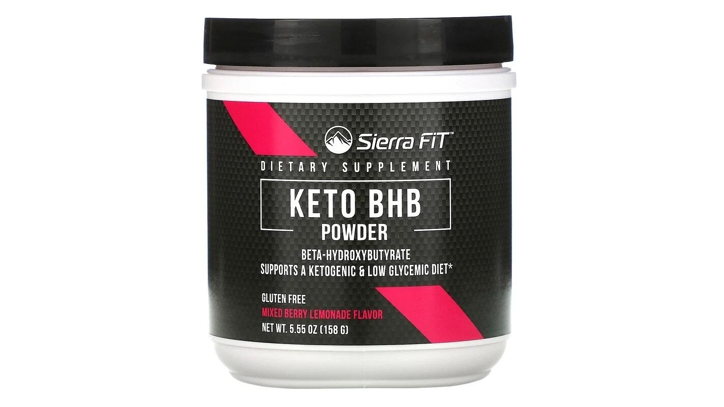 Sierra Fit 15 Servings Mixed Berry Lemonade Flavor Keto Bhb Powder ...