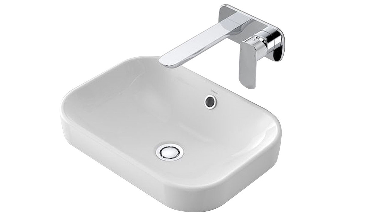 Caroma Luna Inset Basin No Tap Hole | Harvey Norman