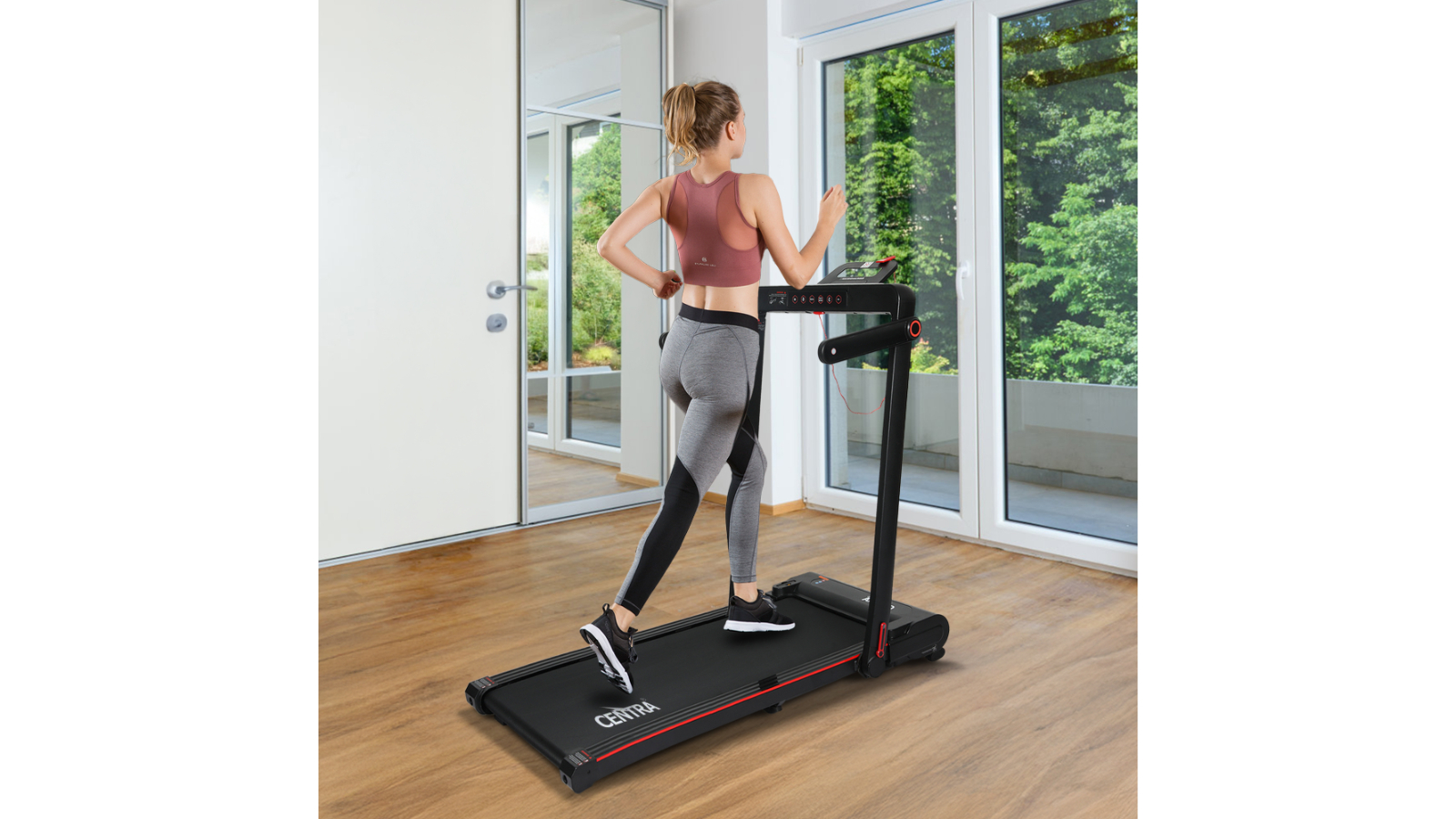 Centra 3-Level Foldable Electric Incline Treadmill Machine | Harvey Norman