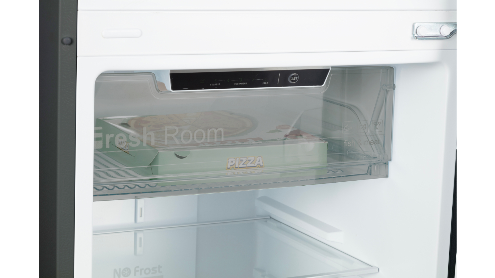 CHiQ 202L Top Mount Fridge - Stainless Steel | Harvey Norman