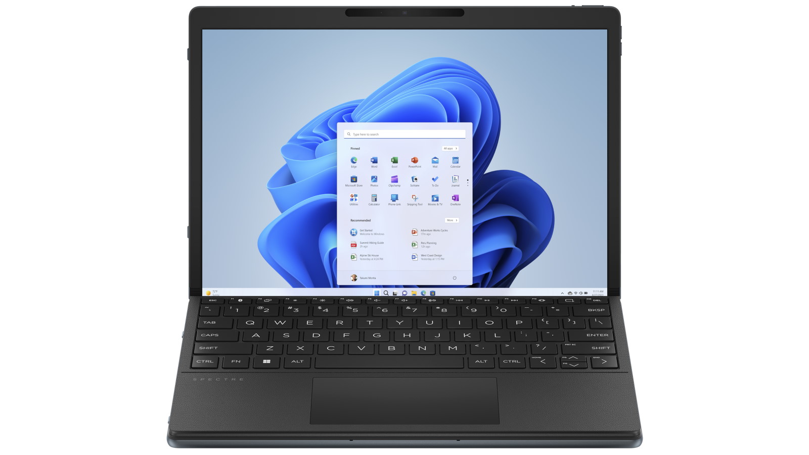 HP Spectre x360 17-inch OLED i7-1250U/16GB/1TB SSD Laptop - Blue ...