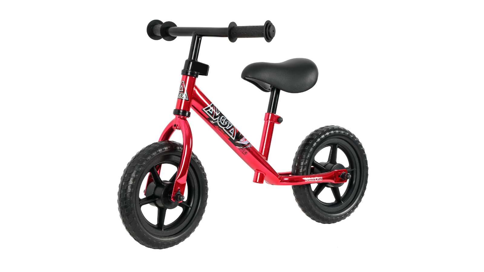 Avoca Luminous Balance Bike - Red | Harvey Norman