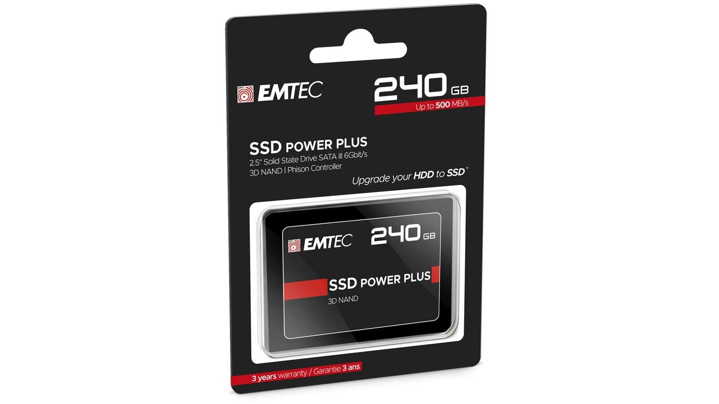 Emtec X150 SSD Power Plus 240GB Internal SSD | Harvey Norman