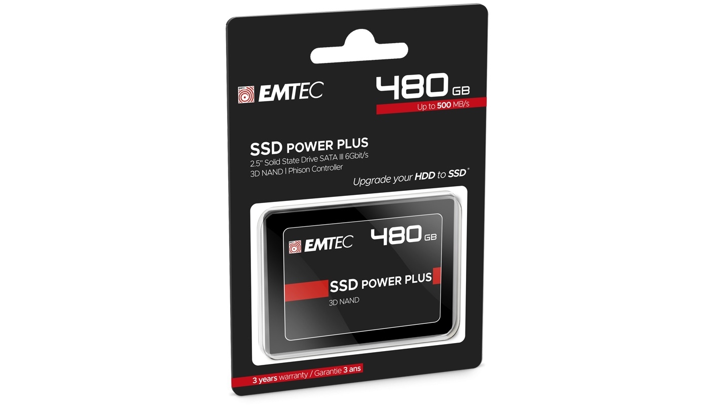 Emtec X150 SSD Power Plus 480GB Internal SSD | Harvey Norman