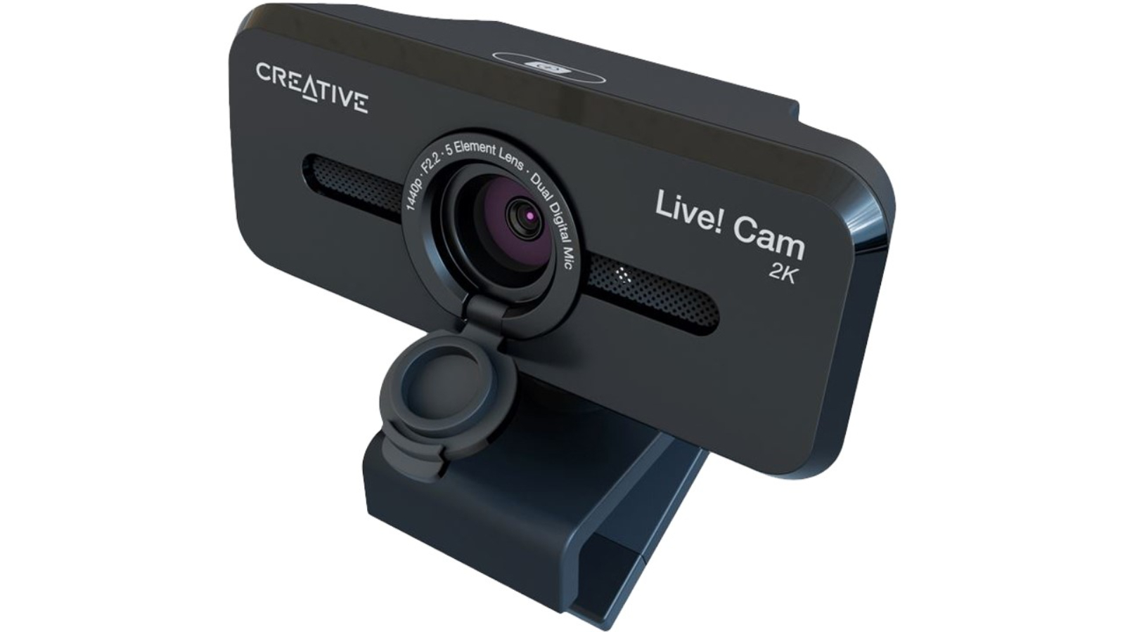 Creative Cam Sync V3 QHD Webcam 2K Black 4x Zoom Built-In Mics | Harvey ...