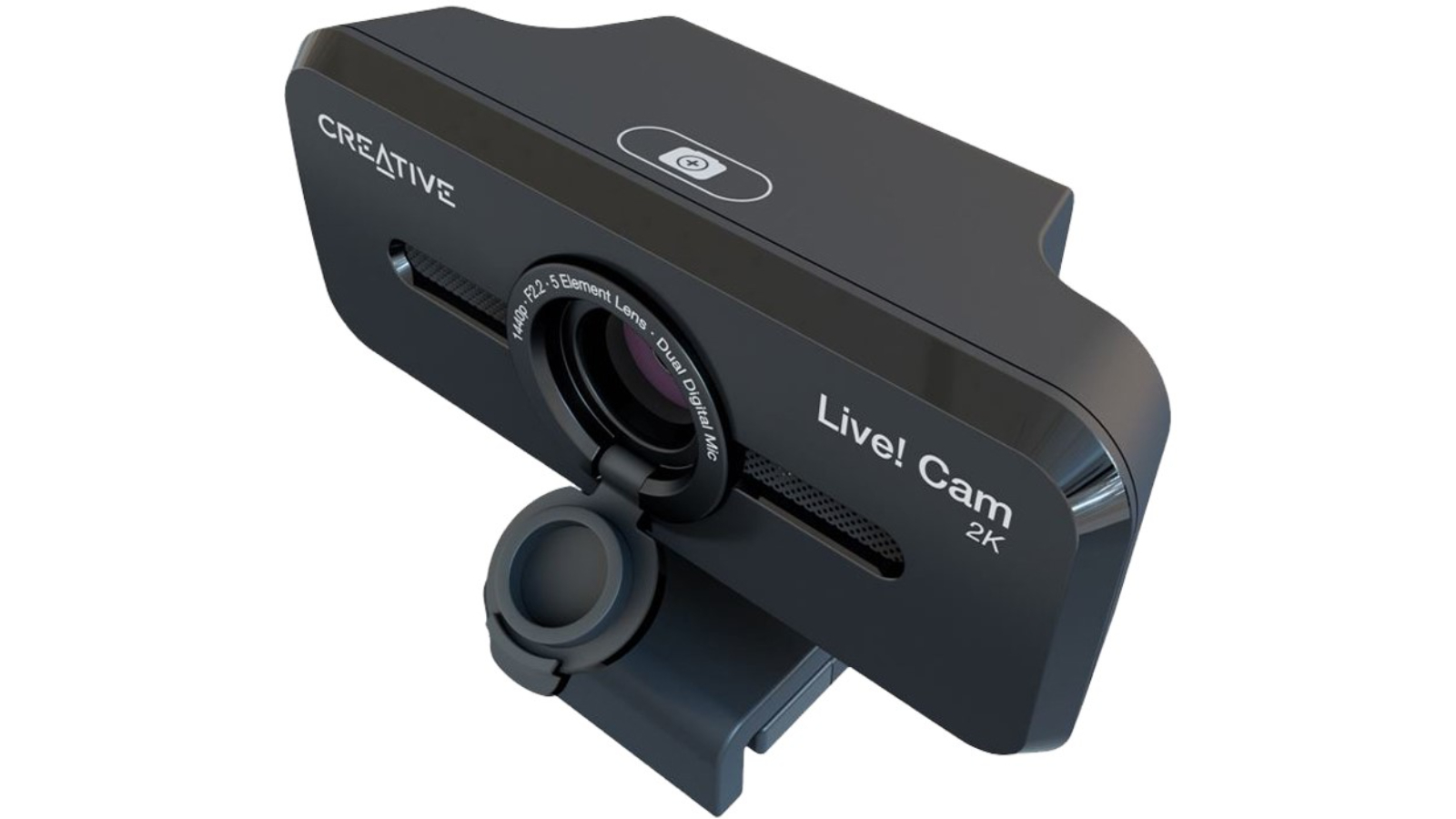 Creative Cam Sync V3 QHD Webcam 2K Black 4x Zoom Built-In Mics | Harvey ...