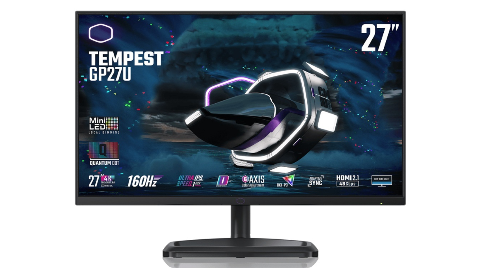 Cooler Master 27inch 4K Mini LED IPS 160Hz Gaming Monitor - Black ...